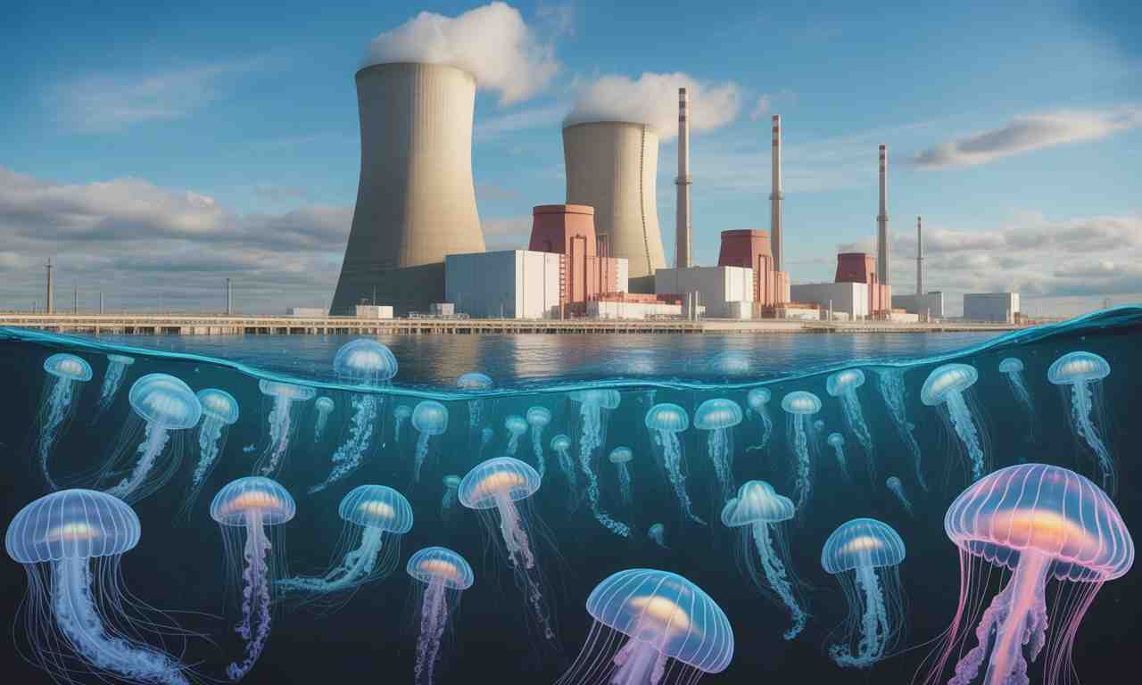 Des méduses perturbent le fonctionnement de la centrale nucléaire de ...