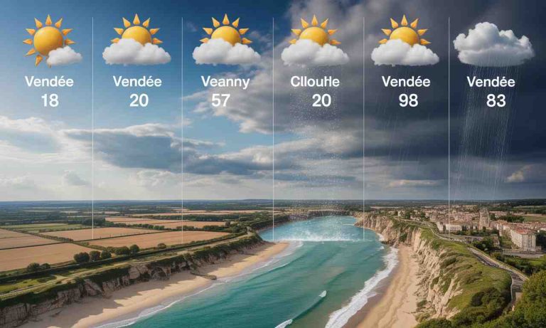 Prévisions météorologiques sur une semaine pour les principales ...