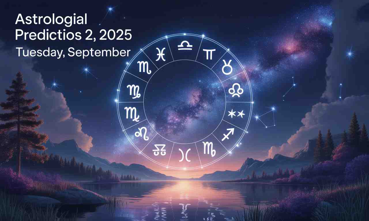 Les Astres de ce Mardi 2 Septembre 2025 : Ce que l'Univers Réserve pour ...