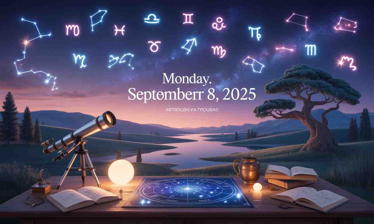 Les prévisions astrologiques du lundi 8 septembre 2025 : ce que les ...
