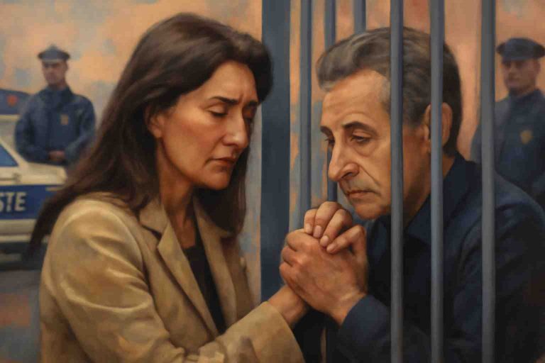 Cécilia Attias exprime son soutien à Nicolas Sarkozy en prison : un ...