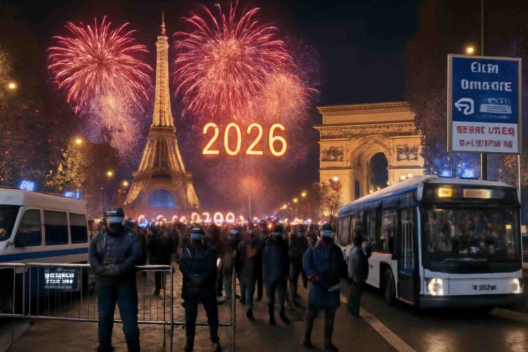 Nouvel An 2026 à Paris : dispositifs policiers, animations festives et ...