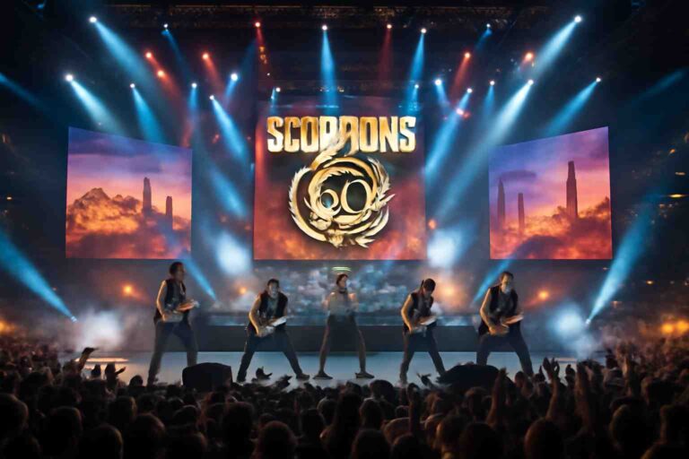 Scorpions célèbrent 60 ans de carrière avec des concerts exceptionnels ...