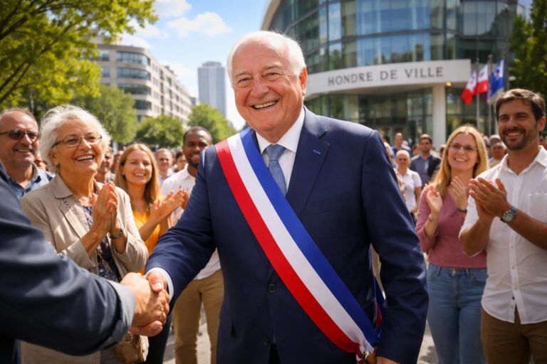Issy-les-Moulineaux : André Santini réélu maire à 85 ans pour un ...