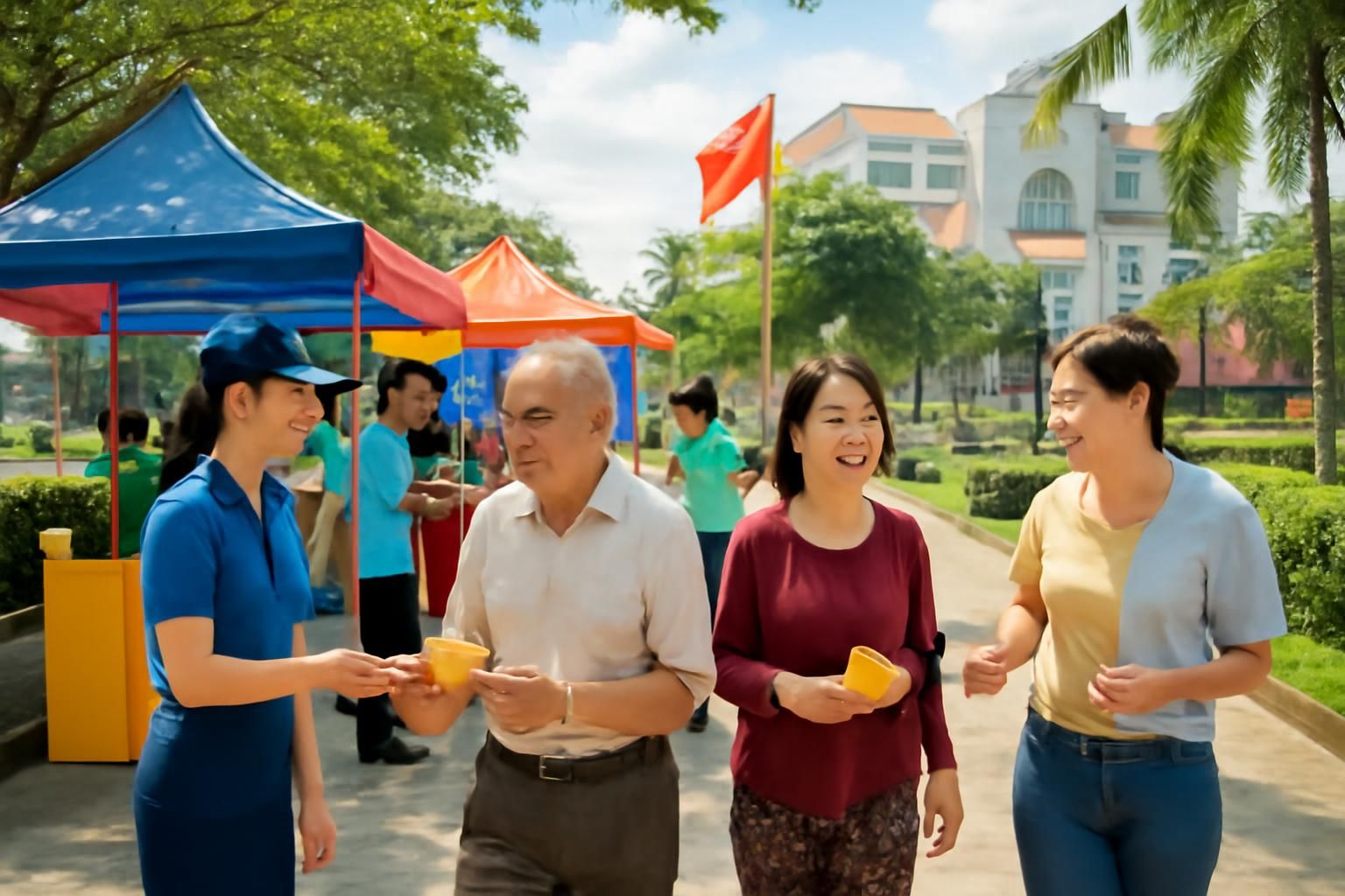 La Caisse d'Assurance Sociale de Dong Nai initie une campagne dynamique ...