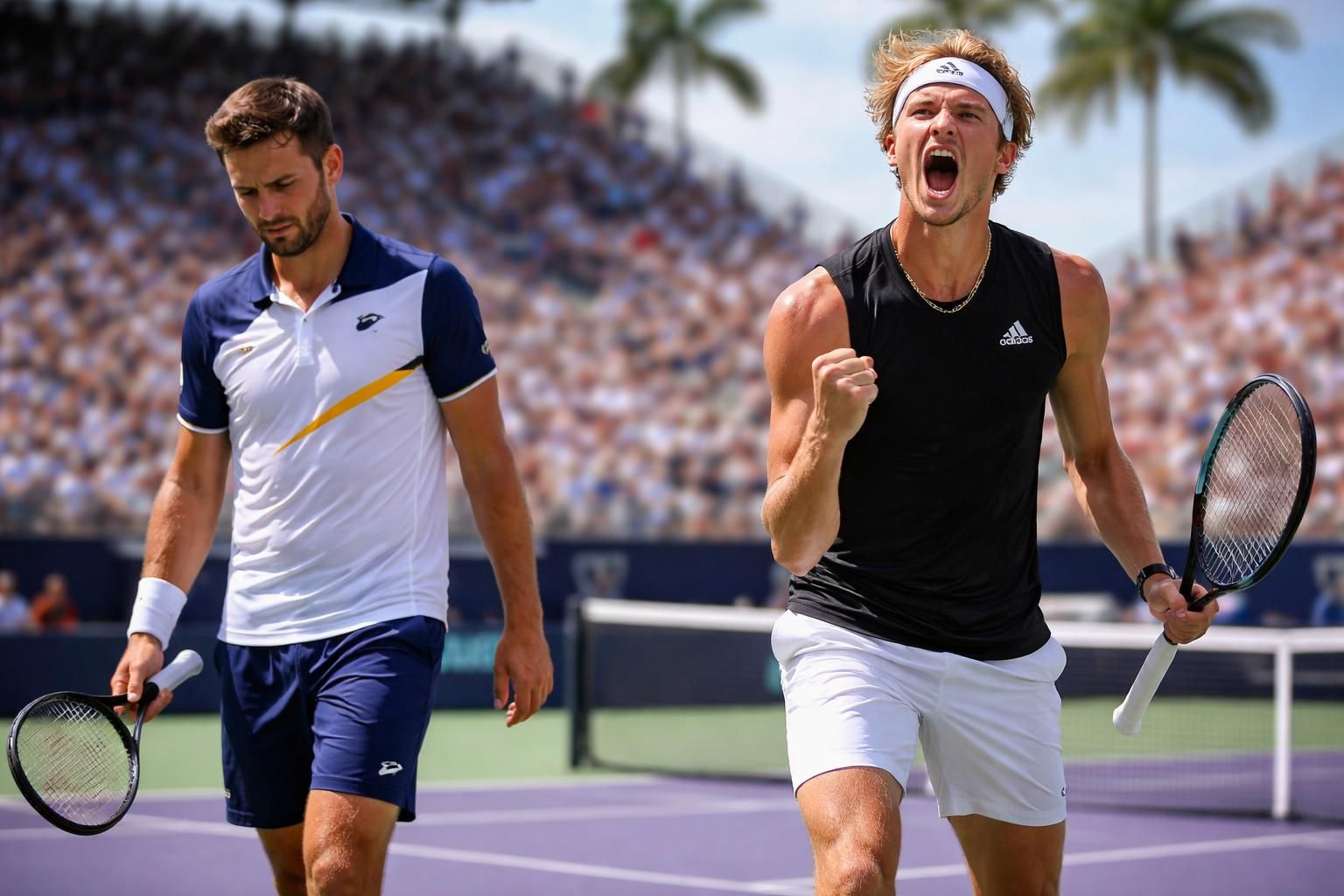 Quentin Halys sorti en huitièmes de finale du Masters 1000 de Miami ...
