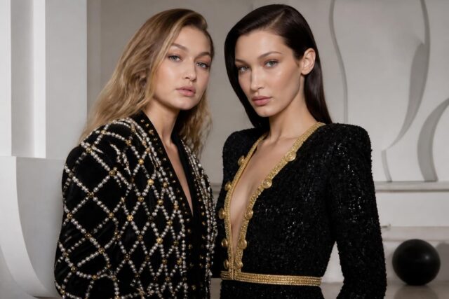 Photo : Gigi et Bella Hadid réunies dans le nouveau trio de sœurs pour ...